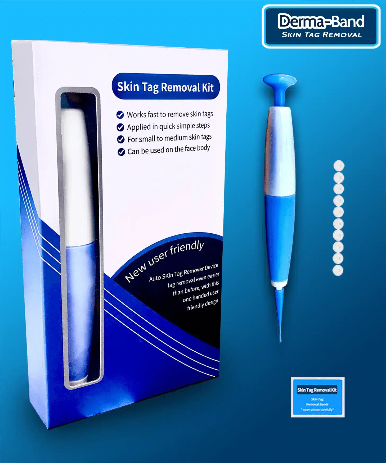 DermaBand Auto | Skin Tag Removal Kit - Skin Tag Removal Kit | UK Store